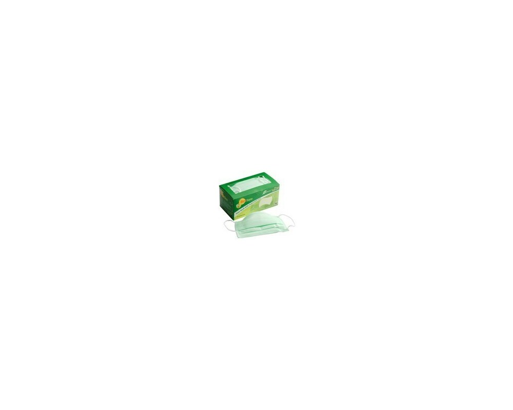 BeeSure Mint Scent Earloop Mask - Green | BE2200GX8 | Supply Clinic