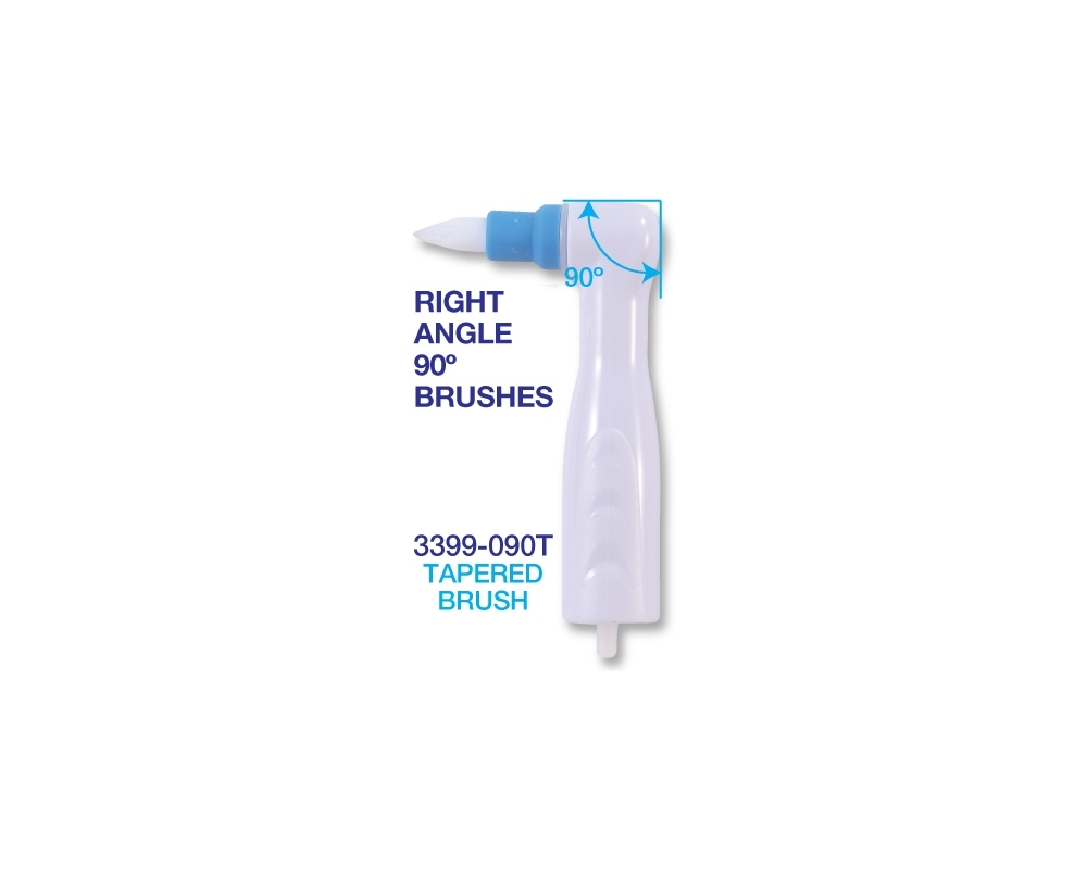 Disposable 90° Prophy Angle TAPERED Brushes Latex-Free 100 pcs | 3399 ...