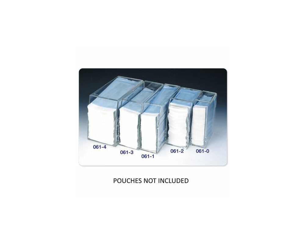 Pouch Dispenser Only (6 x 11/ x 8 1/4) for 5 1/4" x 10" Pouches | 061-4 ...