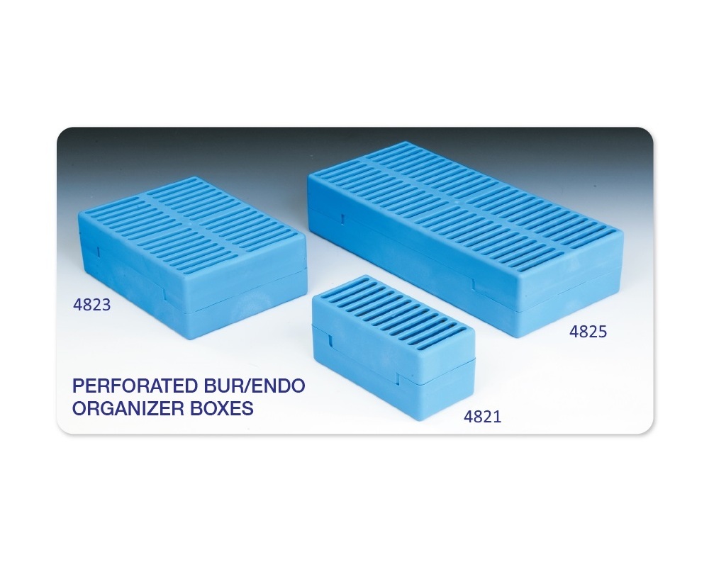 #4823 Bur/Endo Organizer Box for 3 Stands (Box Only) 1 pc | 4823 ...